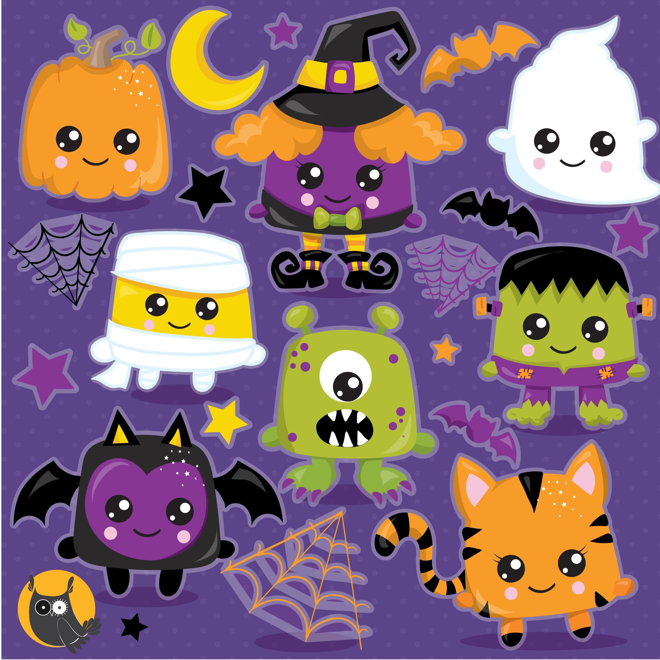 Kawaii Halloween - Etsy
