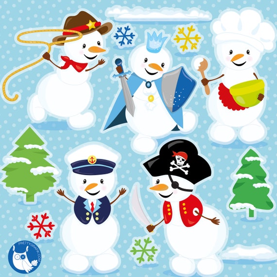 Winter Snowman, clipart, clipart commercial use, vector graphics, clip ...