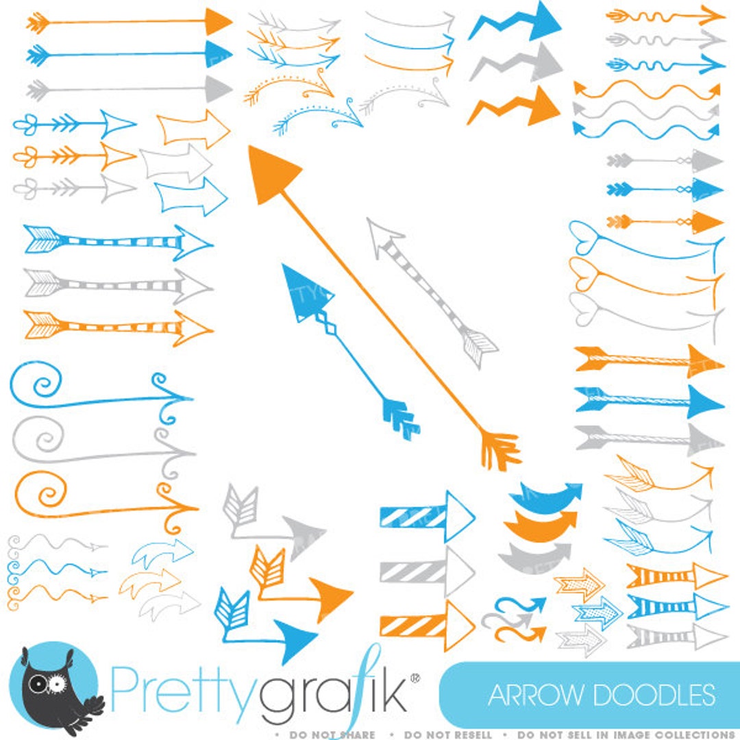 Arrows Clipart Commercial Use, Vector Graphics, Digital Clip Art ...
