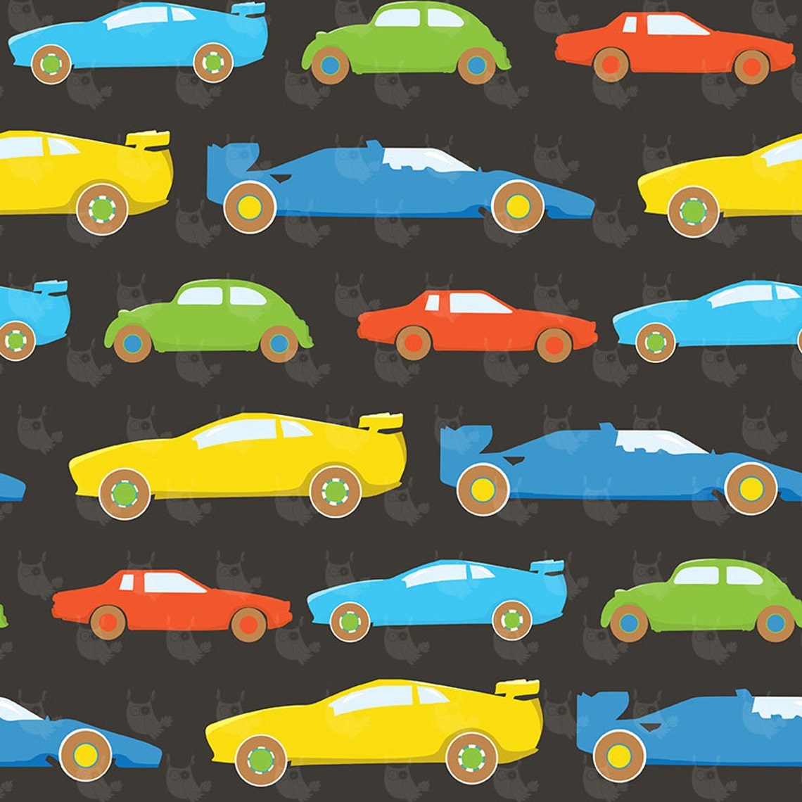 Race Car Digital Paper Commercial Use Scrapbook Patterns - Etsy