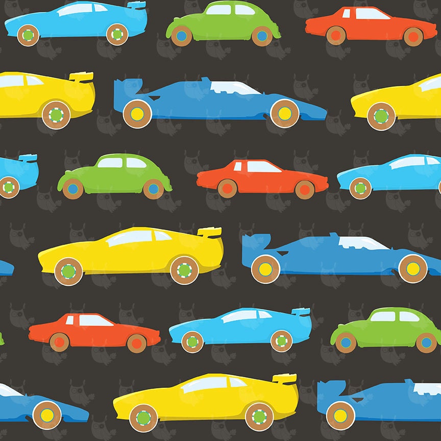 Race Car Digital Paper Commercial Use Scrapbook Patterns - Etsy