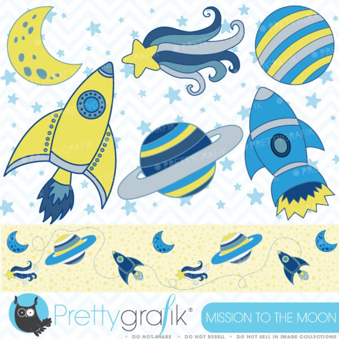 Space Clipart Commercial Use, Vector Graphics, Digital Clip Art ...
