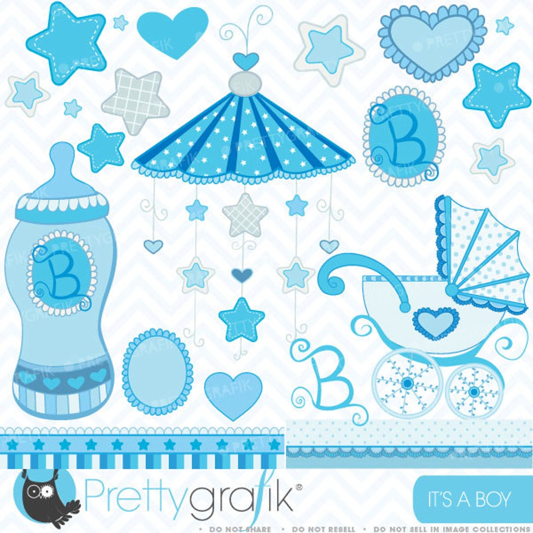 Baby Boy Clipart Commercial Use Vector Graphics Digital Clip - Etsy