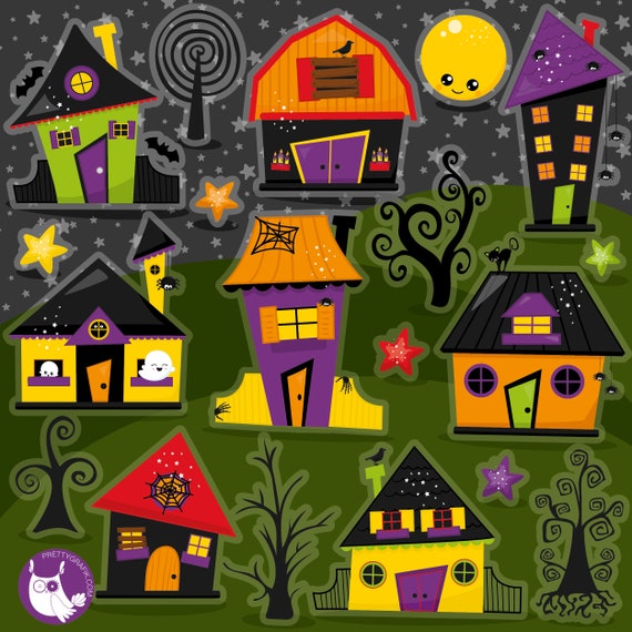 Haunted House Clip Art Free