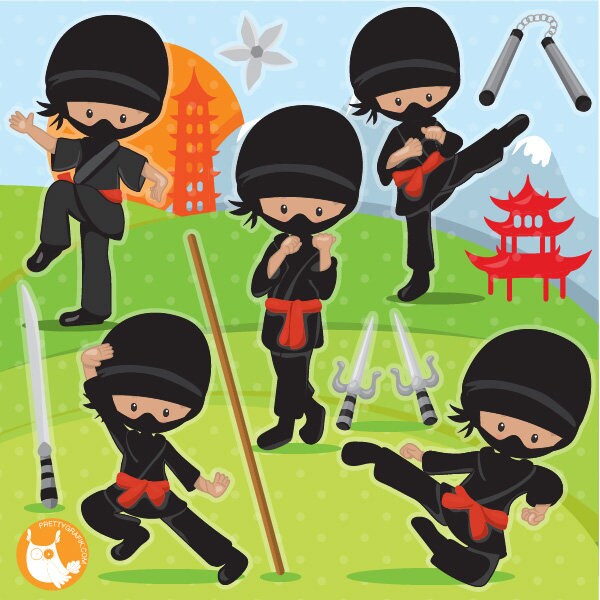 Ninja Turtle Clipart - Etsy