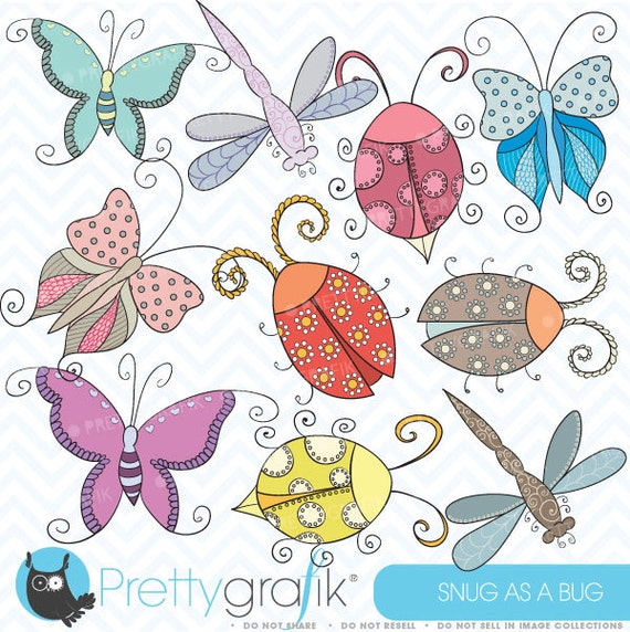 bugs & insects clipart commercial use, vector graphics, digital clip ...