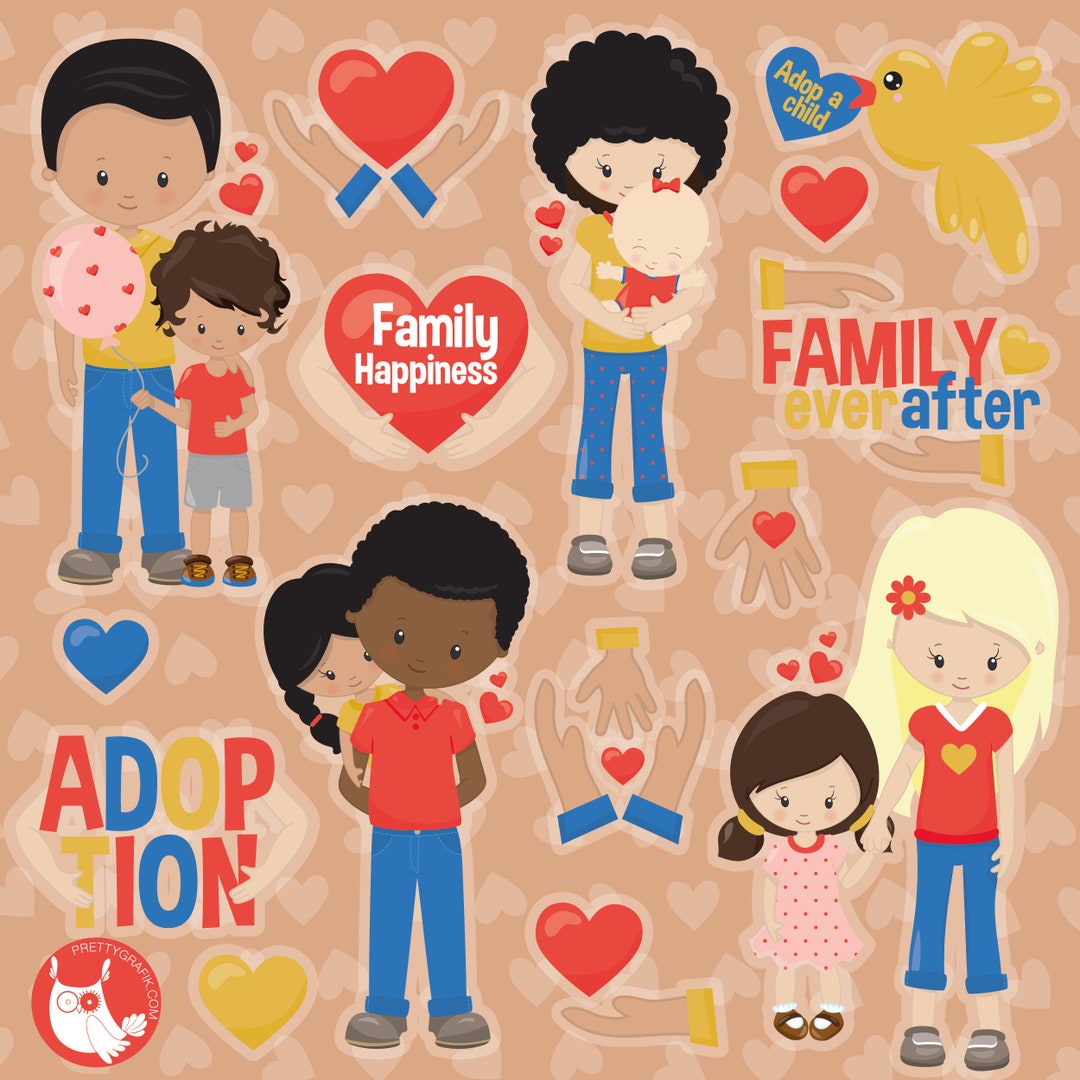 Adoption Clipart, Clipart Commercial Use, Vector Graphics, Clip Art ...