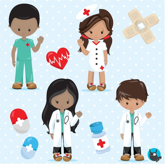Vector Doctor Clipart Image