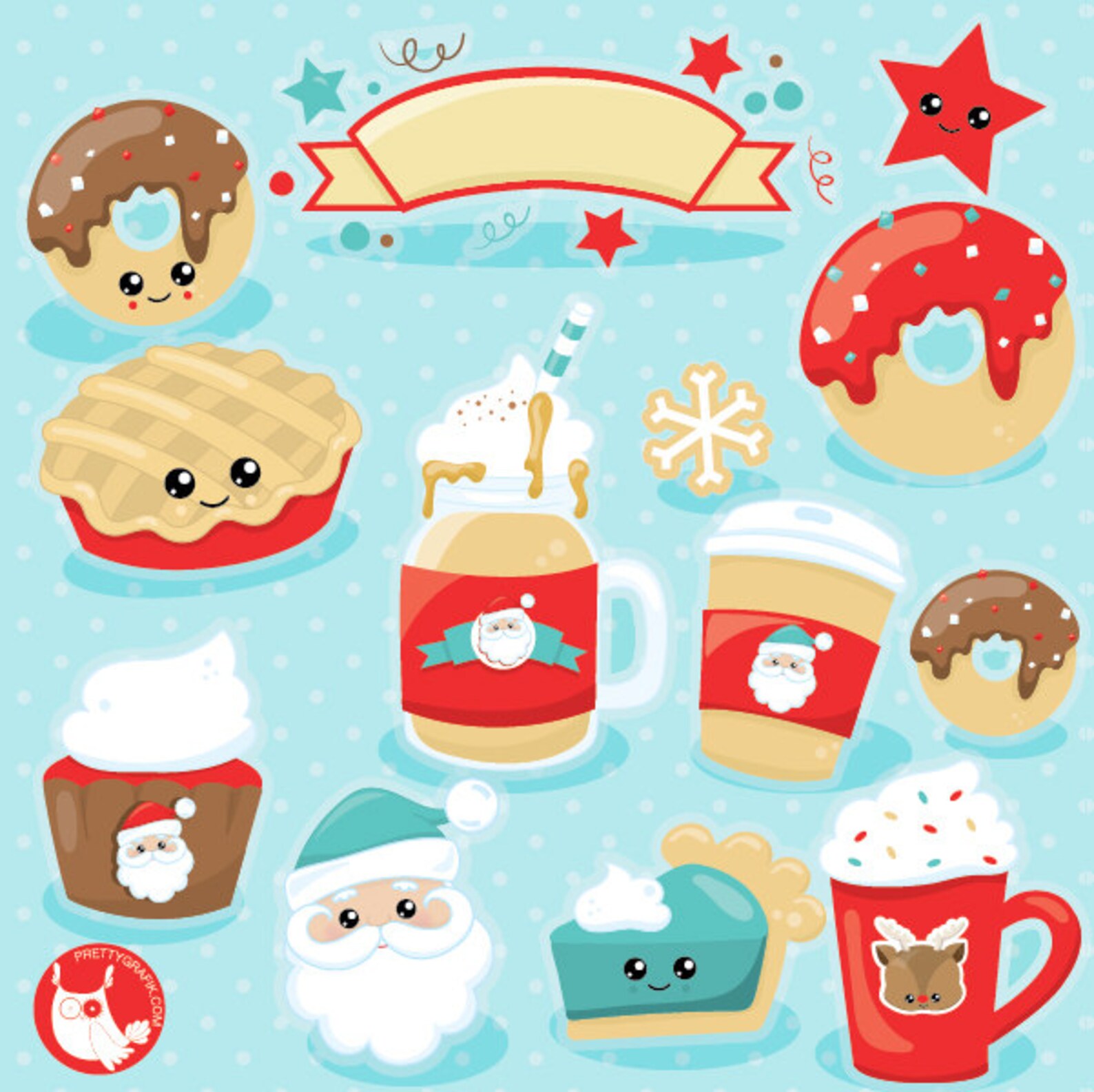 Christmas Clipart Commercial Use Coco Vector Graphics - Etsy