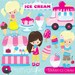 Summer Ice Cream Clipart Commercial Use, Baby Hero Vector Graphics ...