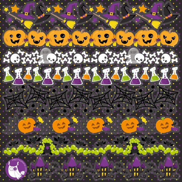 Halloween Border - Etsy