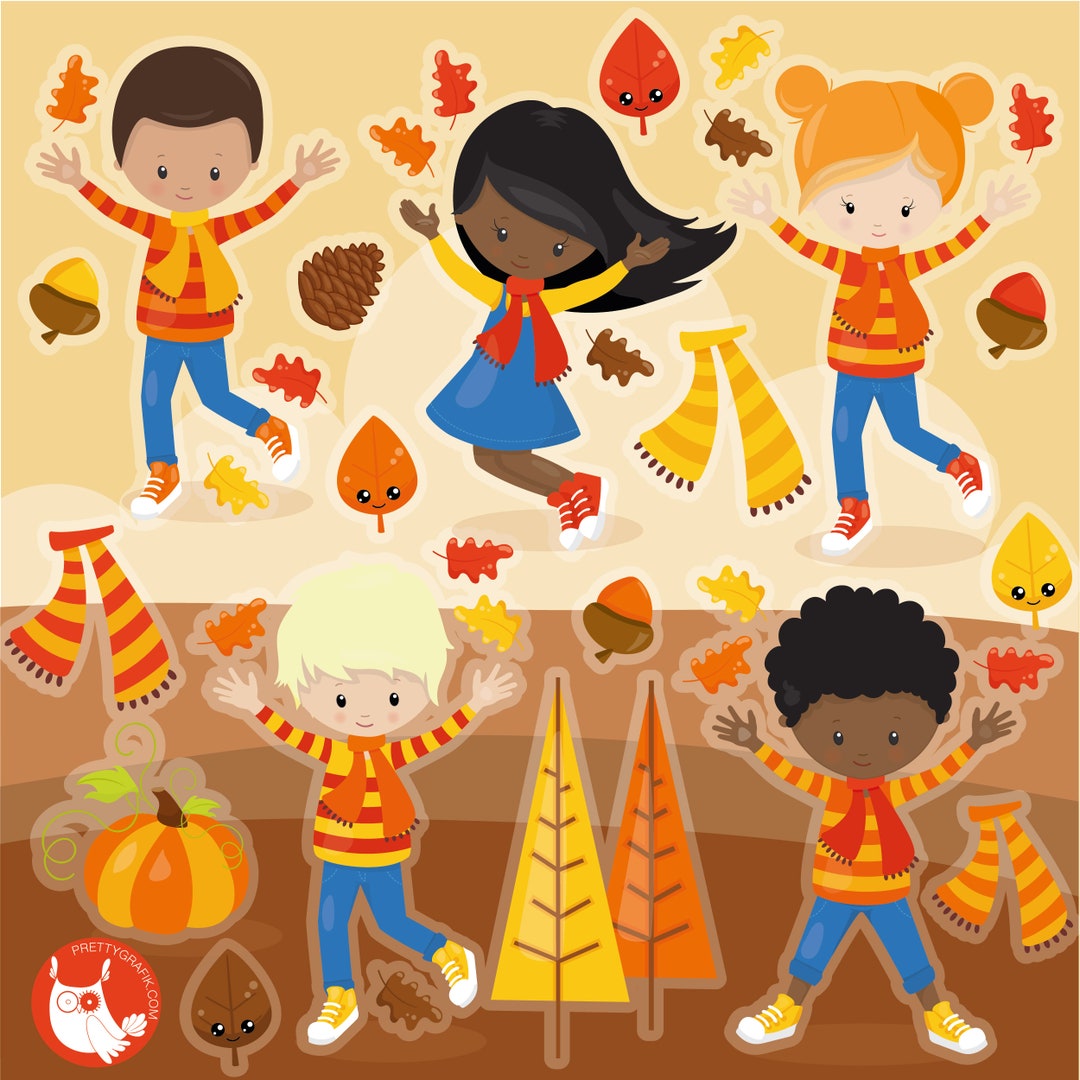Fall Fun, Clipart, Clipart Commercial Use, Vector Graphics, Clip Art ...