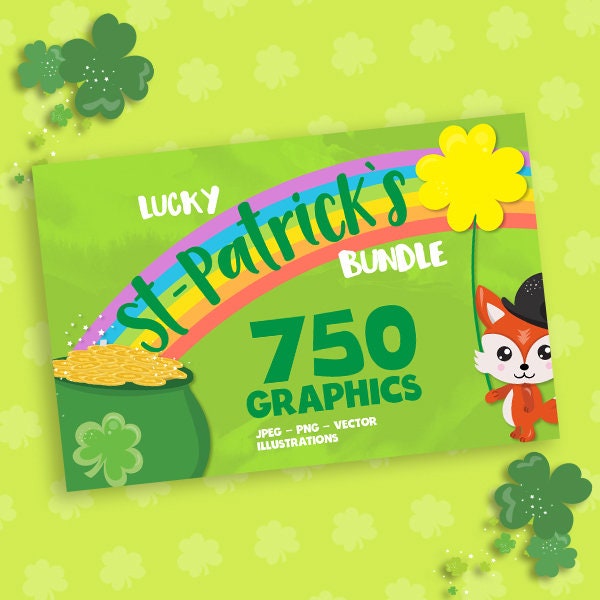 St Patrick Day Clipart - Etsy
