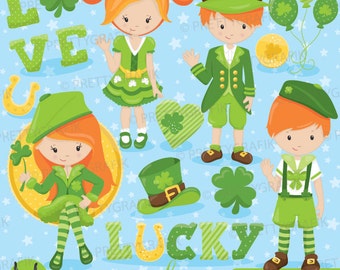 St. Patrick's Day Clipart Leprechaun Treats St Patricks Day Party Food ...