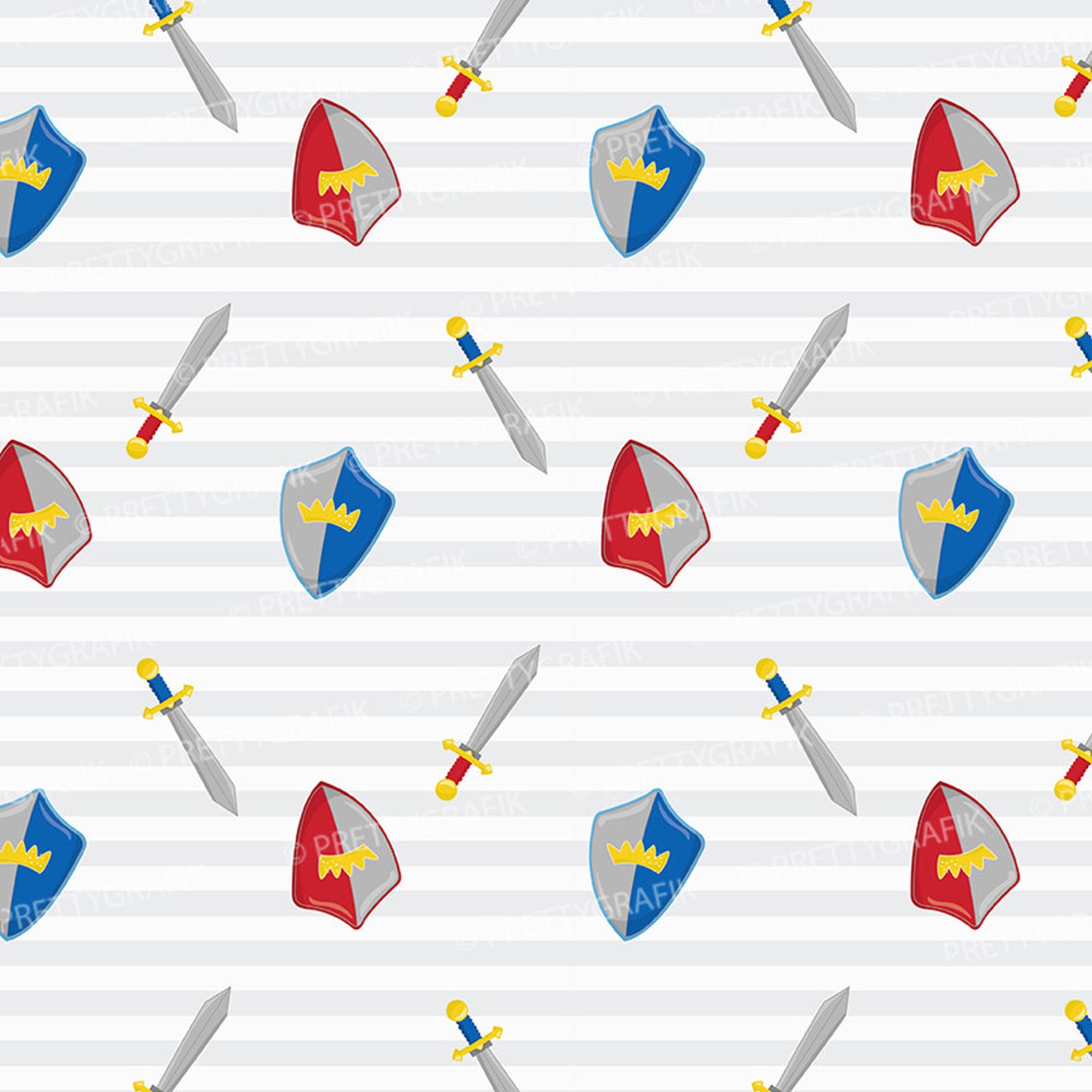 Fairytale Prince Digital Paper Commercial Use Scrapbook - Etsy