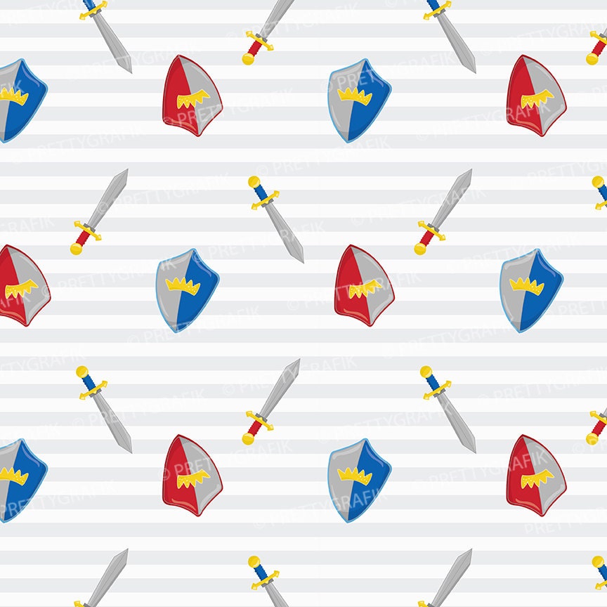 Fairytale Prince Digital Paper Commercial Use Scrapbook - Etsy