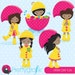 April Showers Clipart Commercial Use, Rainy Day Vector Graphics, April ...