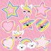 Unicorn Icons, Clipart, Clipart Commercial Use, Vector Graphics, Clip ...