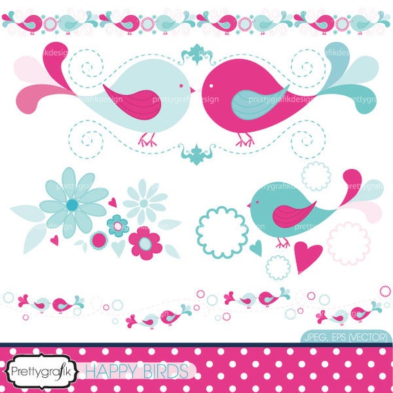 bird tweets clipart commercial use, vector graphics, digital clip art ...