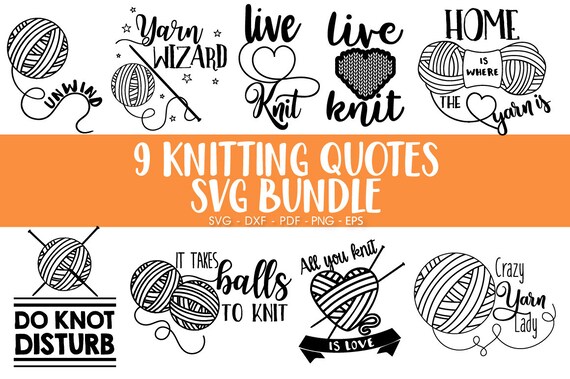 Crazy Yarn Lady SVG pack, SVG files, DXF, clipart commercial use ...