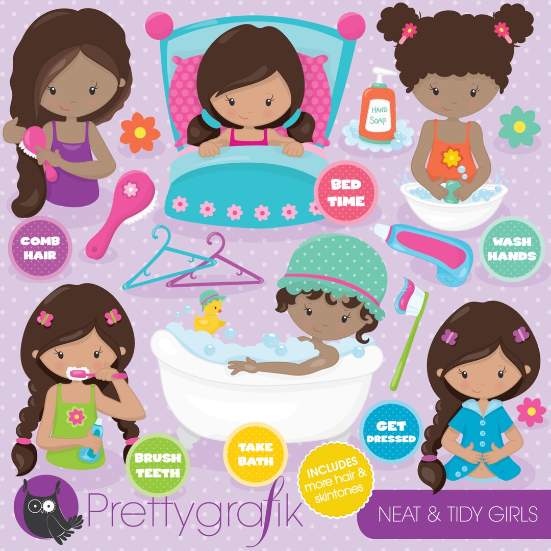 Hygiene Clipart Commercial Use, Vector Graphics, Digital Clip Art ...