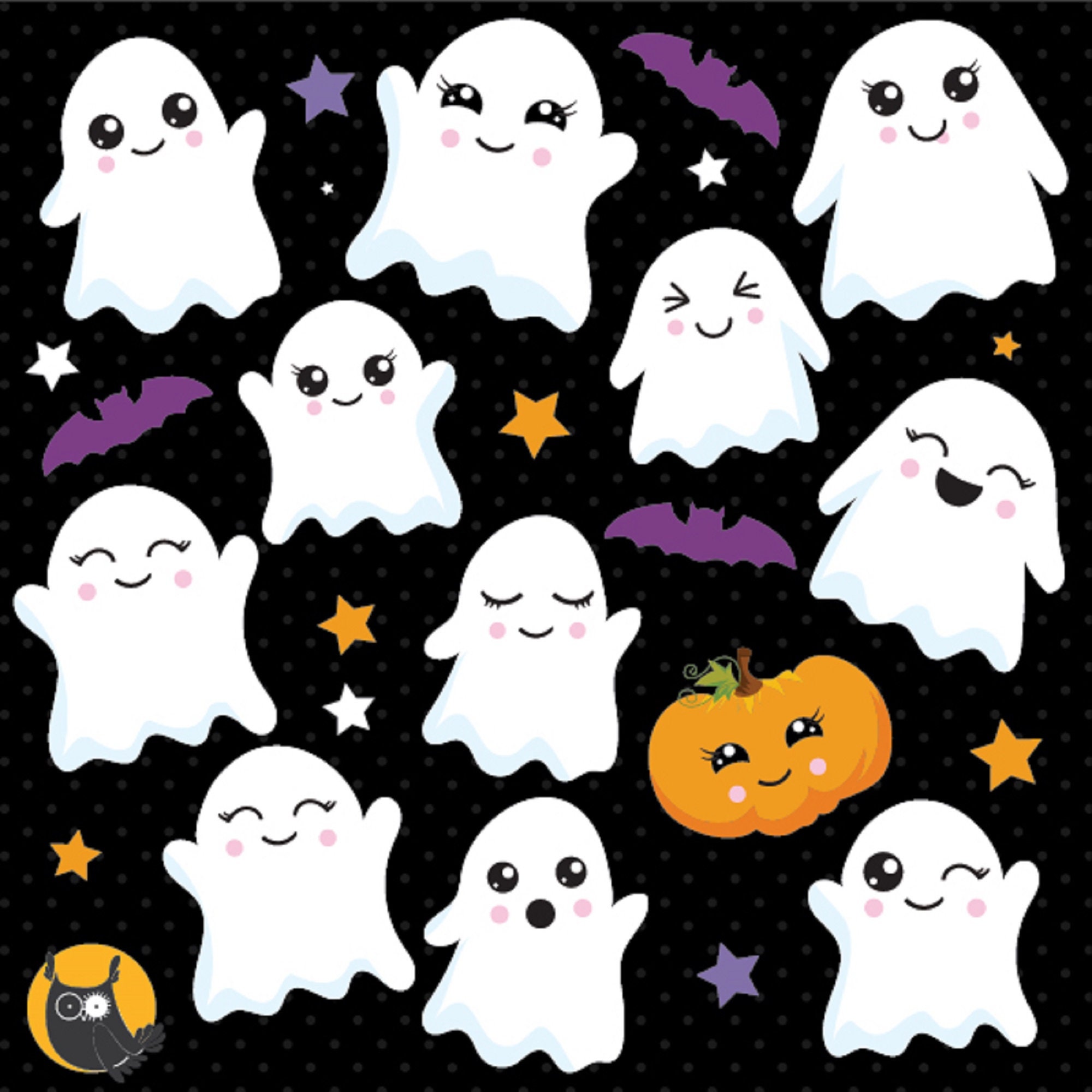 Spooky Ghost Clip Art