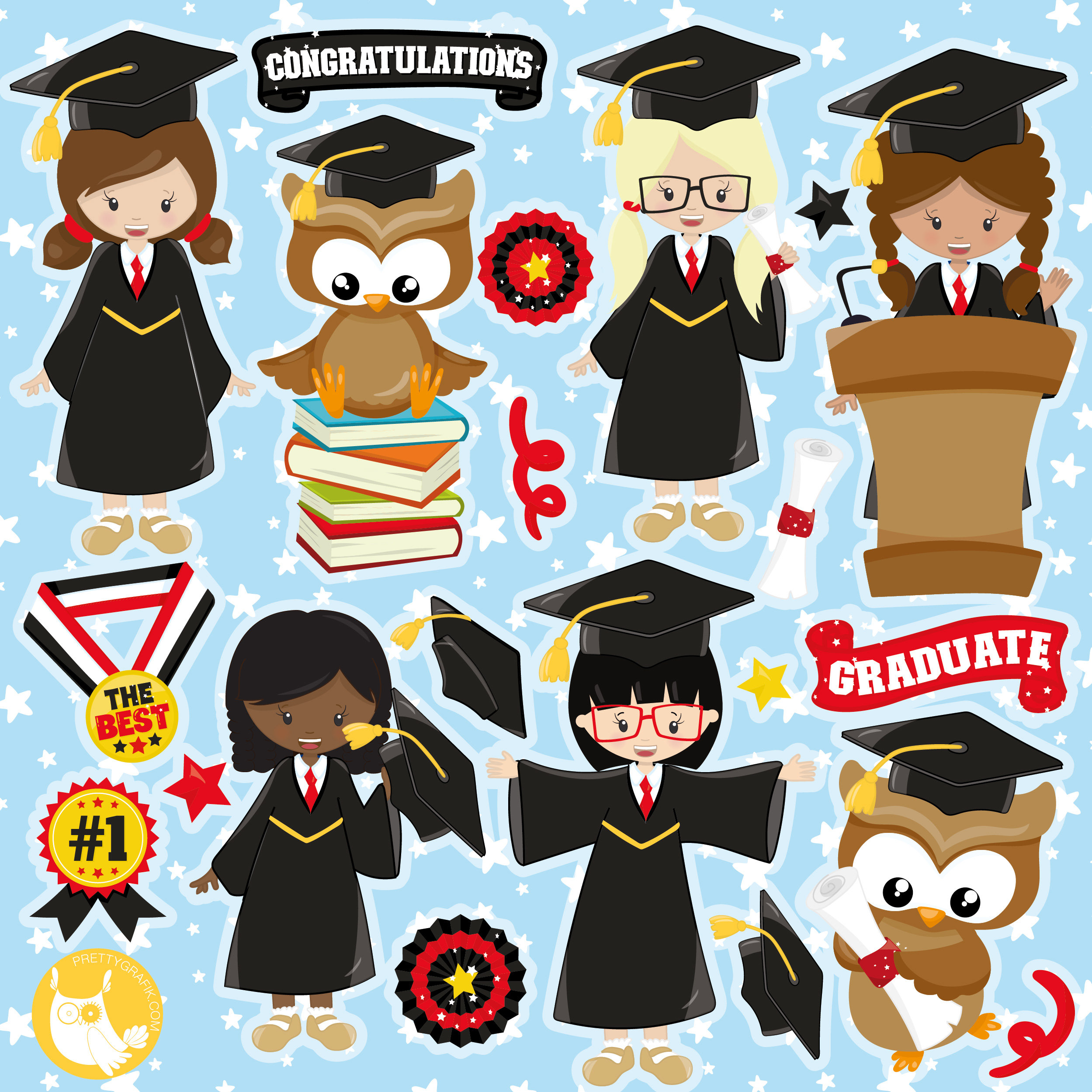 Graduation Clipart Graphics
