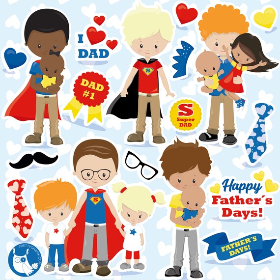 Fathers Day, clipart, clipart commercial use, vector graphics, clip art ...