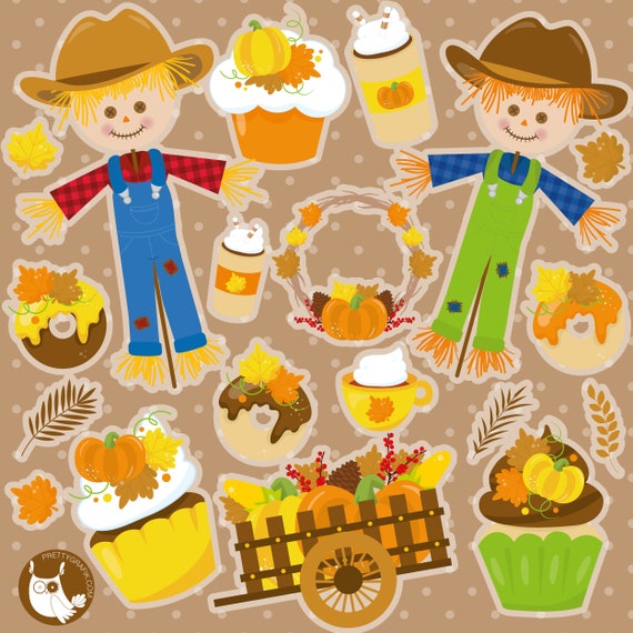 Fall Elements, clipart, clipart commercial use, vector graphics, clip ...