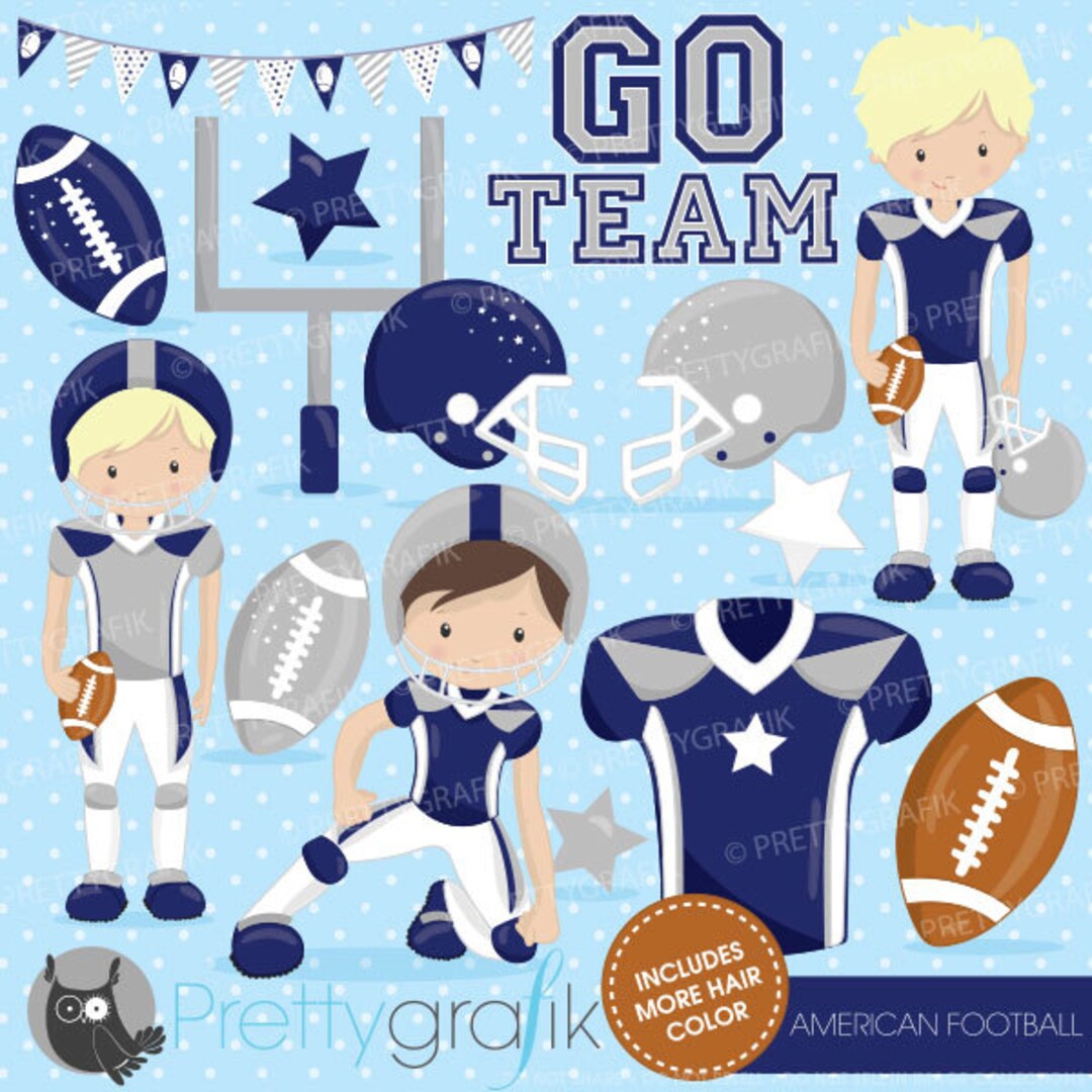 American Football Clipart Commercial Use, Football Vector Graphics ...