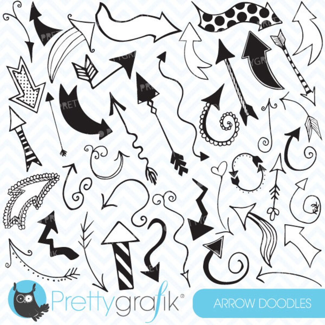 Arrows Clipart Commercial Use, Vector Graphics, Digital Clip Art ...