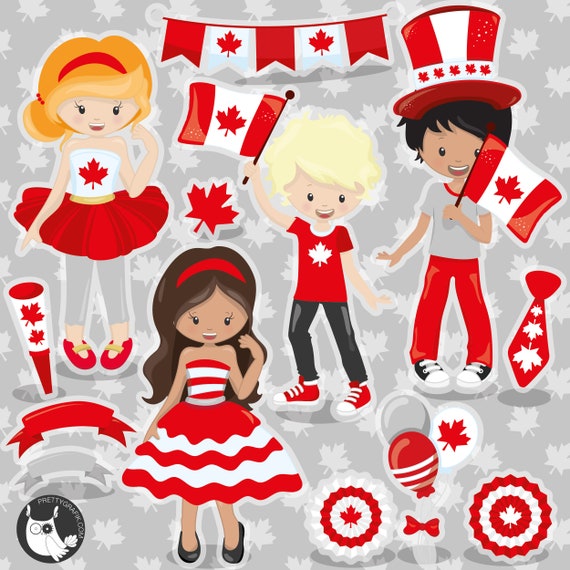 Canada Day, clipart, clipart commercial use, vector graphics, clip art ...
