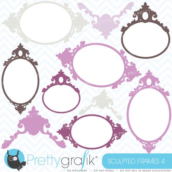 Labels and frames clipart commercial use, vector graphics, digital clip ...