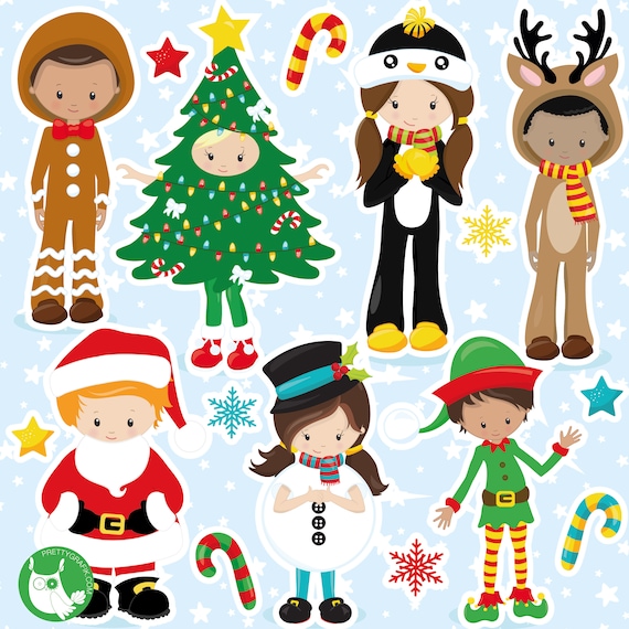 Christmas Costume, clipart, clipart commercial use, vector graphics ...