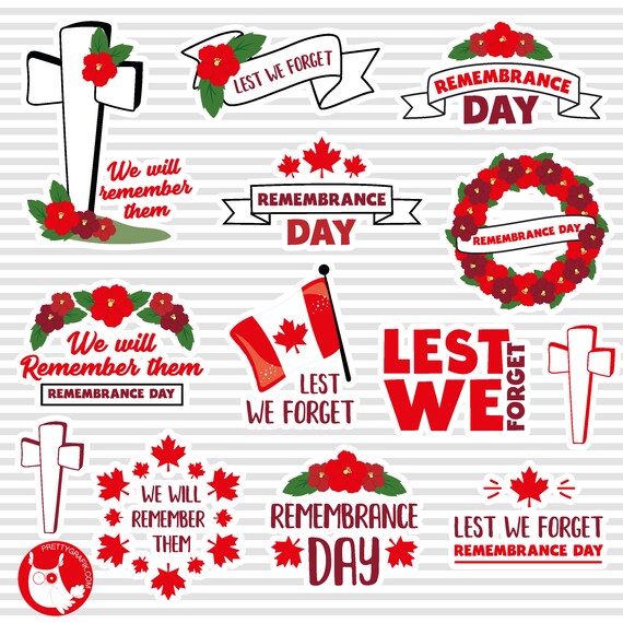 Quotes for Remembrance Day, clipart, clipart commercial use, vector ...