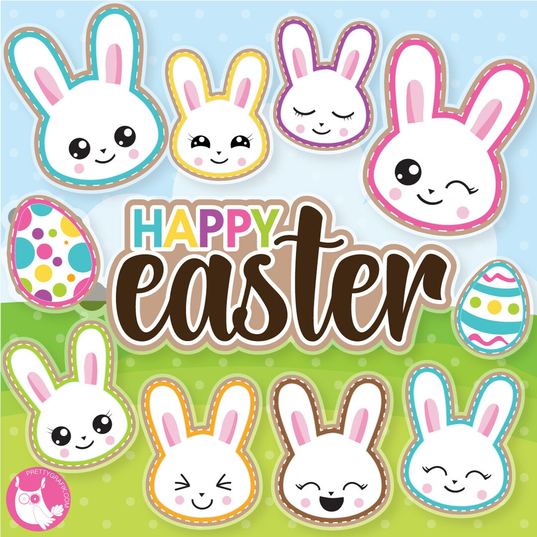 Easter Bunny Clipart Commercial Use, Easter Bunny Vector Graphics ...