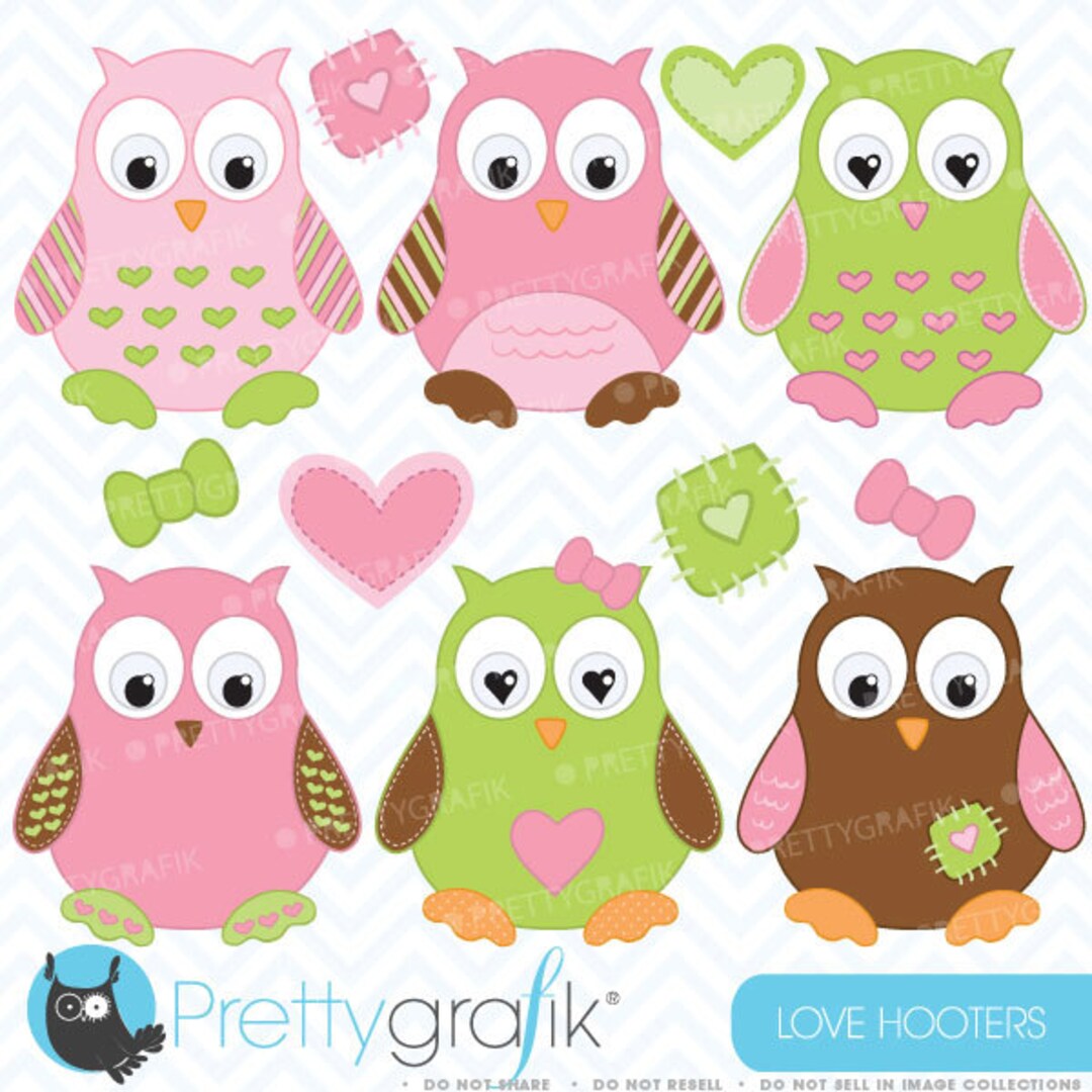 Owl Clipart Commercial Use, Vector Graphics, Digital Clip Art, Digital ...