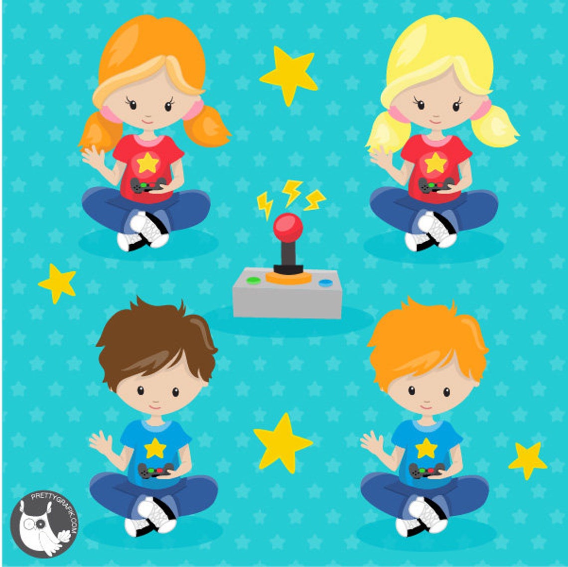 Video Game Clipart Commercial Use Rally Vector Graphics - Etsy