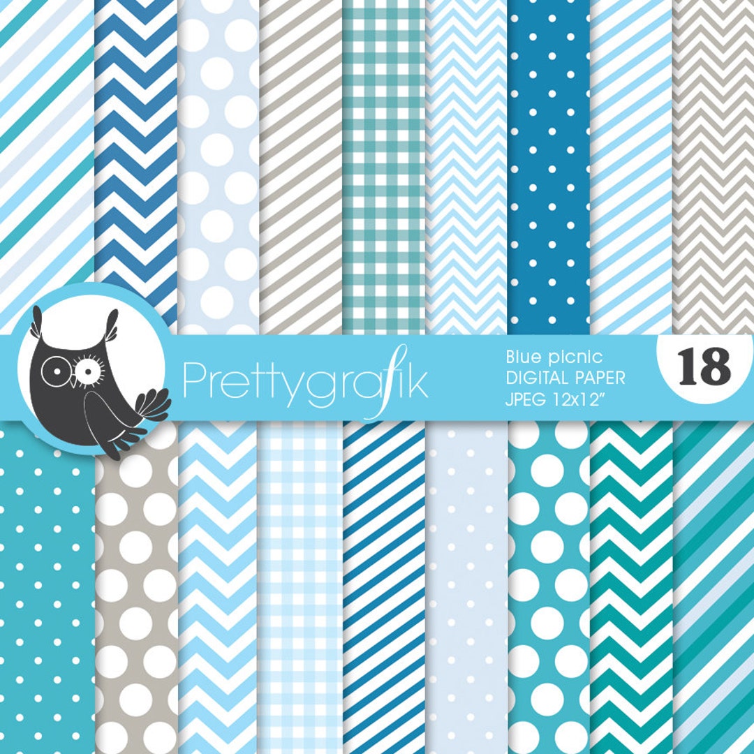 Chevron Mix Patterns Digital Paper Commercial Use Scrapbook - Etsy