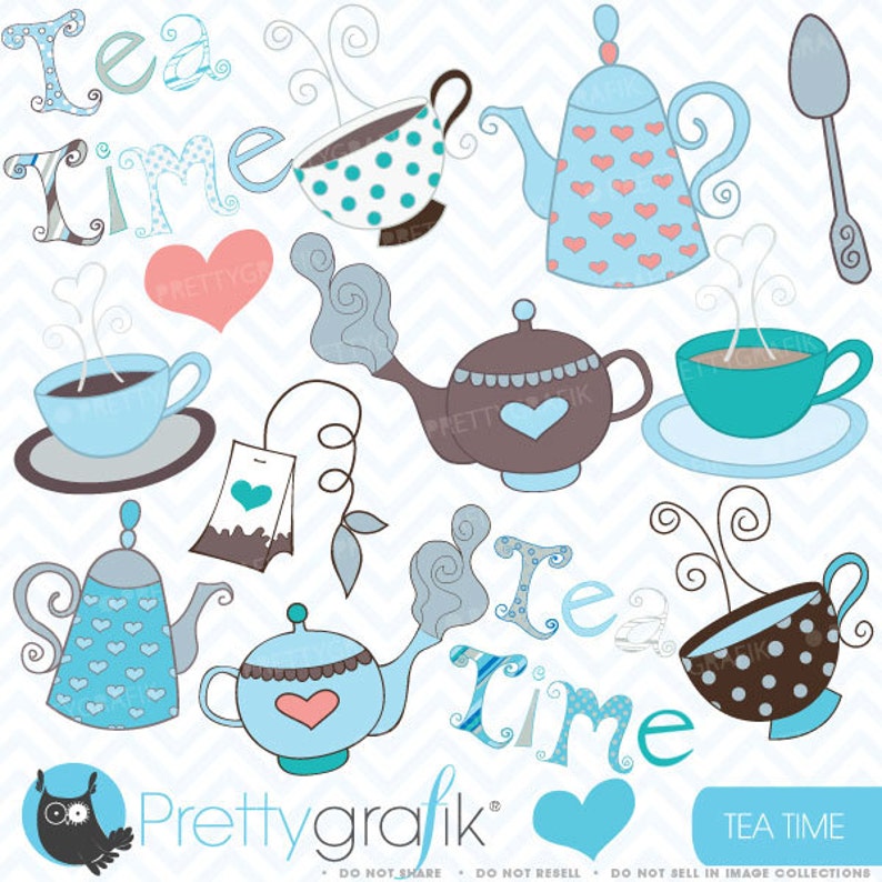 Teapot Clipart Commercial Use Vector Graphics Digital Clip - Etsy