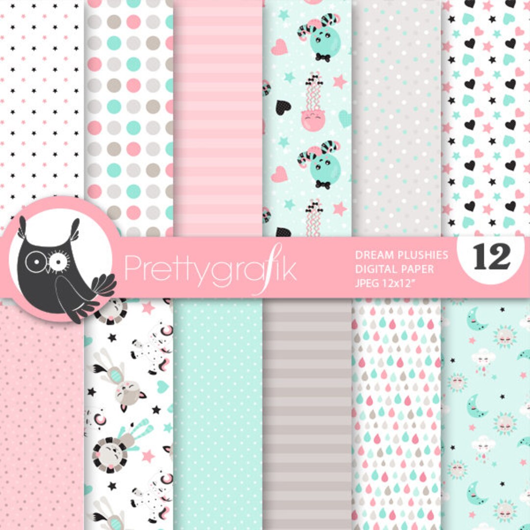 Dream Plushies Digital Patterns Commercial Use Animals - Etsy