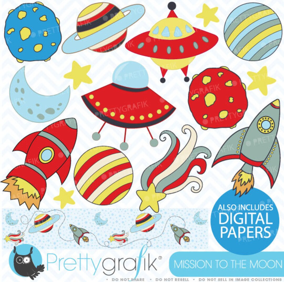 Space Clipart Commercial Use, Vector Graphics, Digital Clip Art ...