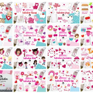 Valentine Mega BUNDLE Graphic Set, Commercial Use, Valentine Clipart ...