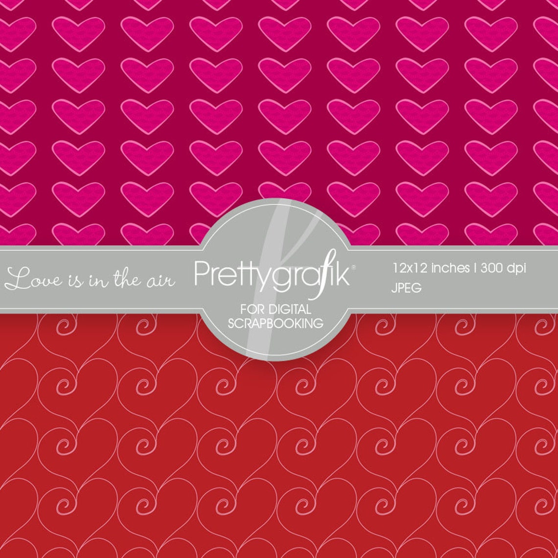 Love Digital Clipart Commercial Use Vector Graphics Digital - Etsy
