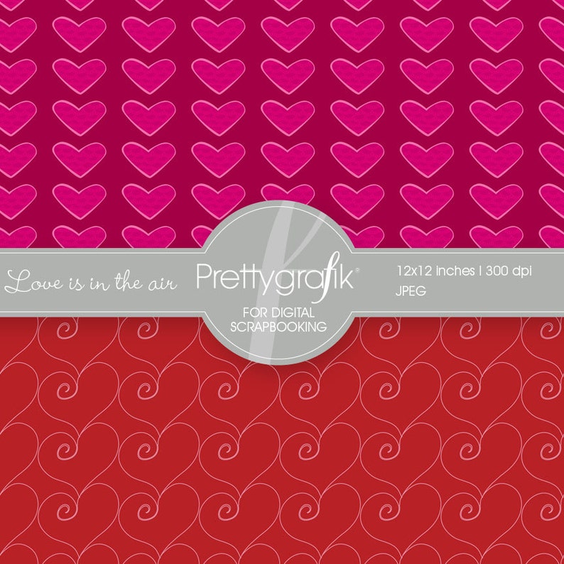 Love Digital Clipart Commercial Use Vector Graphics Digital - Etsy