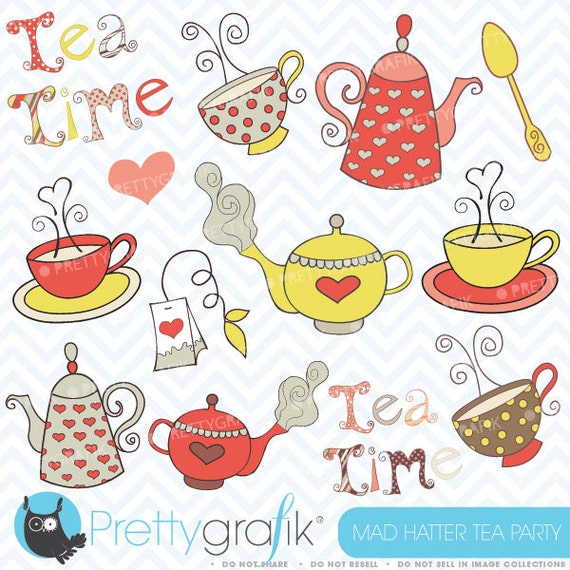 Teapot clipart commercial use, vector graphics, digital clip art ...