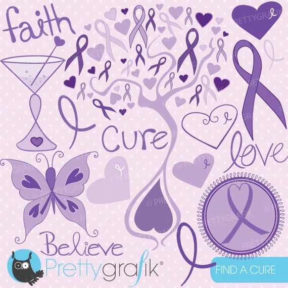 Cancer Clipart Commercial Use Vector Graphics Digital Clip - Etsy