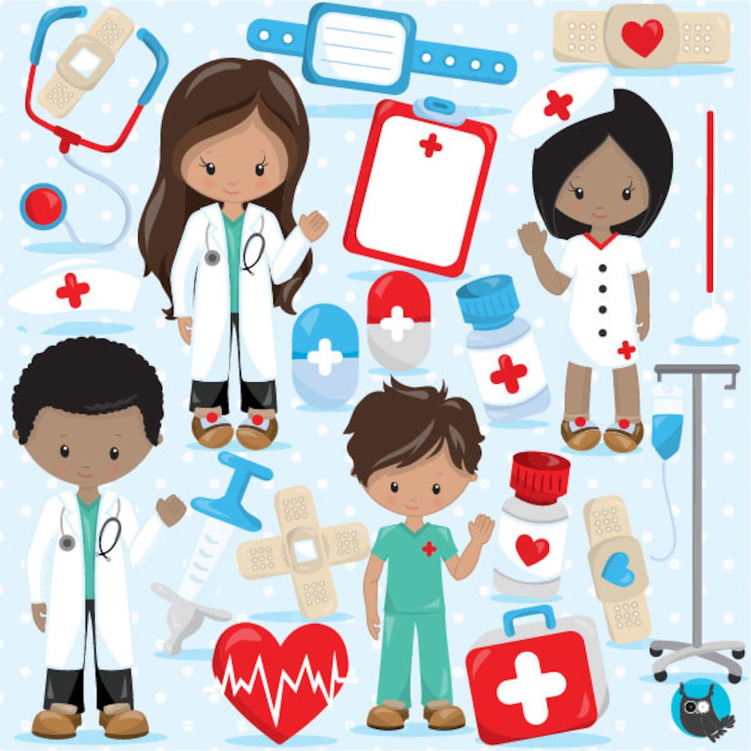 Doctor Clipart Commercial Use, Hospital Clipart Vector Graphics ...