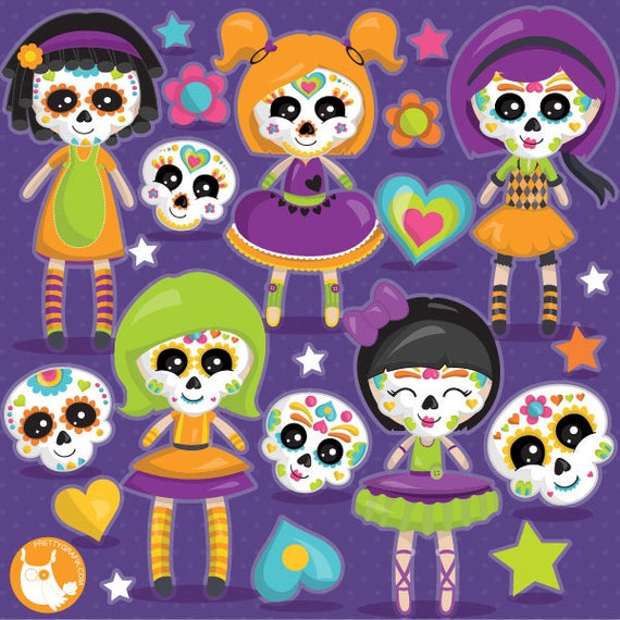 Voodoo Skull Clipart