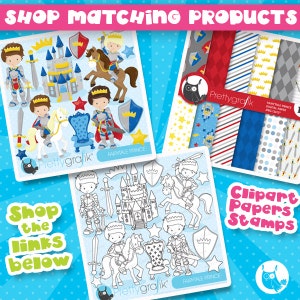 Fairytale Prince Digital Stamp Commercial Use, Vector Graphics, Digital ...